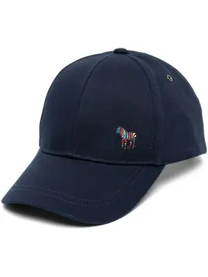 Paul Smith Zebra-logo Baseball Cap - Blue