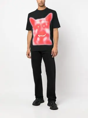 Heron Preston Beware Of Dog-print T-shirt