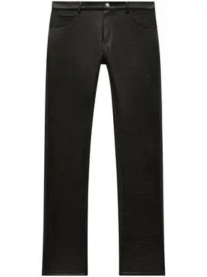 COURREGES Reedition Straight Trousers - Black