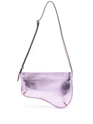 Manu Atelier Curve Leather Shoulder Bag