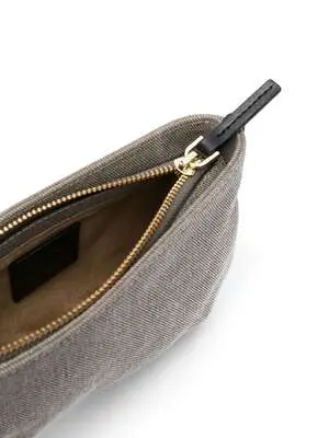 Manu Atelier Curve Leather Shoulder Bag