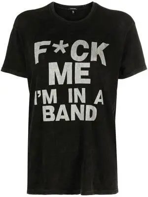 R13 Slogan-print T-shirt