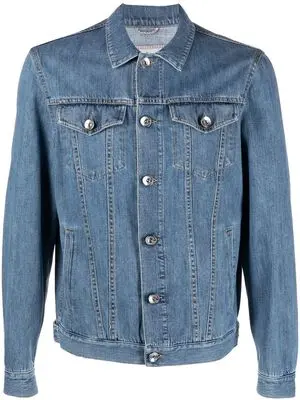 Brunello Cucinelli Four-pocket Denim Jacket - Blue