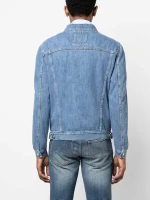 Brunello Cucinelli Four-pocket Denim Jacket - Blue