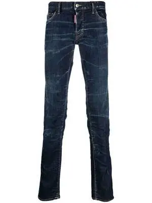 Dsquared2 Skinny-cut Jeans - Blue
