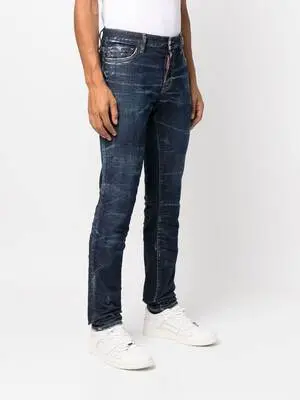 Dsquared2 Skinny-cut Jeans - Blue