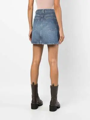 Chloé High-waist Denim Mini Skirt