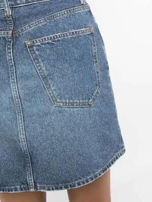 Chloé High-waist Denim Mini Skirt