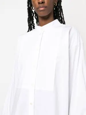 Acne Studios Collarless Shirt Dress