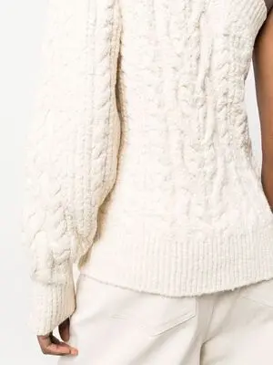 Isabel Marant Blaine Sweater - Neutrals