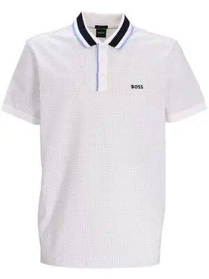 BOSS Embroidered-logo Polo Shirt