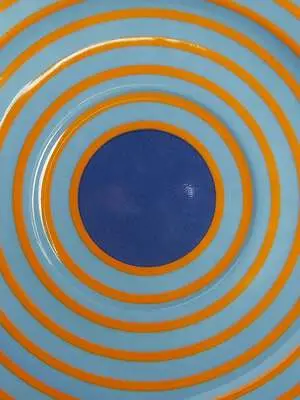 La DoubleJ Big Mama Cup And Saucer - Orange