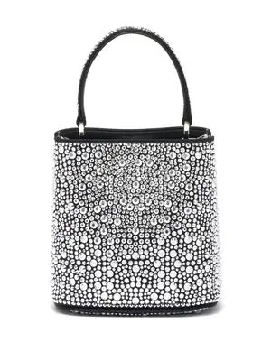 Prada Small Panier Crystal-embellished Tote Bag