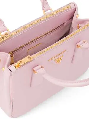 Prada Galleria Small Leather Tote - Pink