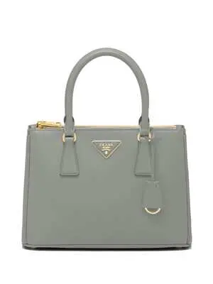 Prada Galleria Leather Tote Bag - Grey