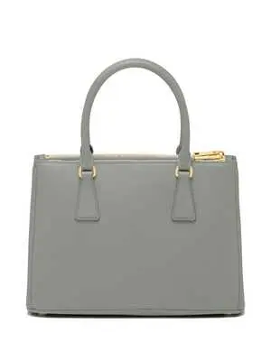Prada Galleria Leather Tote Bag - Grey