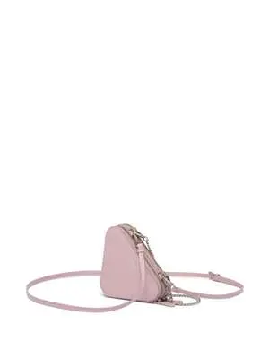 Prada Crystal-embellished Triangle Crossbody Bag