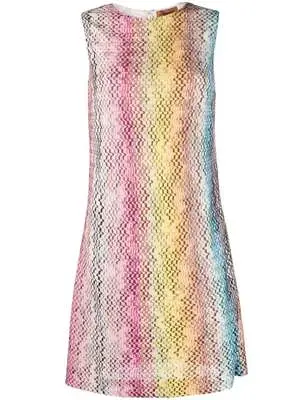 Missoni Woven Zigzag Shift Dress