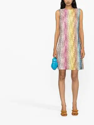 Missoni Woven Zigzag Shift Dress