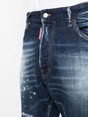 Dsquared2 Paint Splatter Skinny Jeans