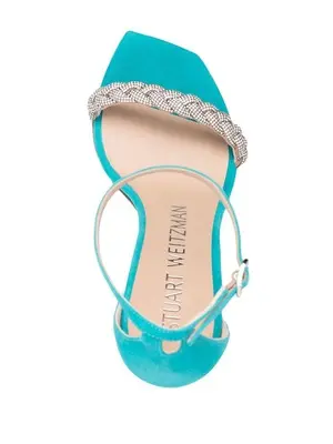 STUART WEITZMAN Sue 100mm Braided-strap Sandals