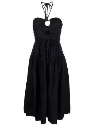 Ulla Johnson Ella Halterneck Midi Dress
