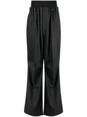 Raf Simons High-waisted Wide-leg Wool Trousers
