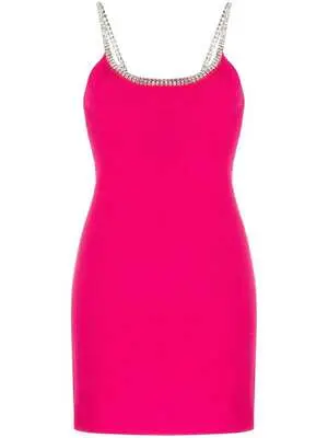 Rabanne Rhinestone-trim Mini Dress