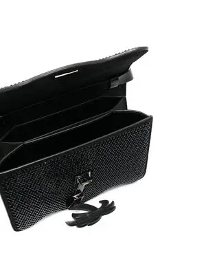 Palm Angels Rhinestone-embellished Shoulder Bag