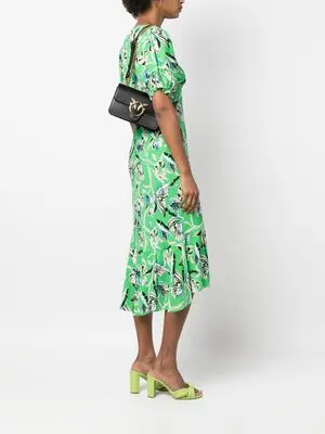 Pinko Small Love Birds Shoulder Bag - Black