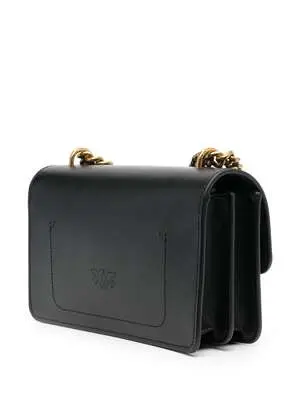 Pinko Small Love Birds Shoulder Bag - Black