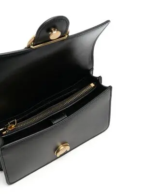 Pinko Small Love Birds Shoulder Bag - Black
