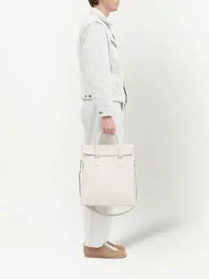 MAISON MARGIELA 5ac Leather Backpack - White