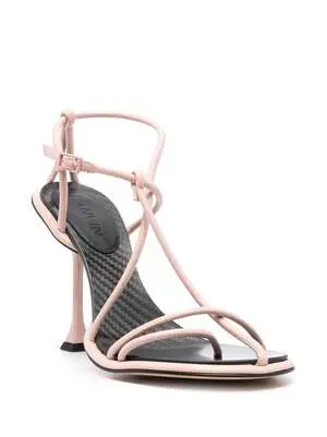 LANVIN Straplight 110 Leather Sandals