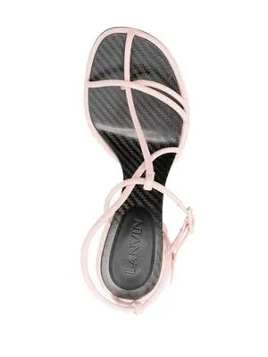 LANVIN Straplight 110 Leather Sandals