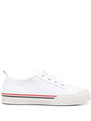 Thom Browne Stripe-trim Lace-up Sneakers