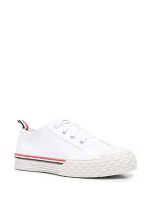 Thom Browne Stripe-trim Lace-up Sneakers