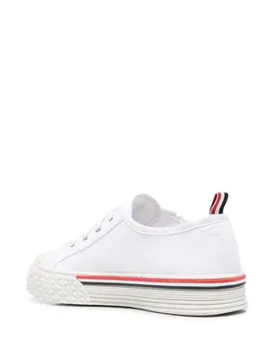 Thom Browne Stripe-trim Lace-up Sneakers
