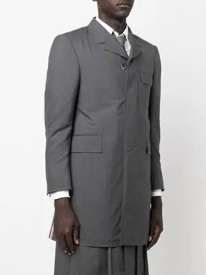 Thom Browne 4-bar Stripe Elongated Blazer