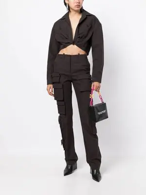 Off-White Co Multipocket Cargo Trousers - Grey