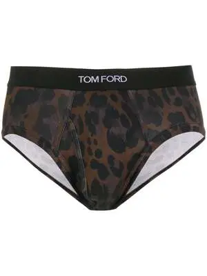 Tom Ford Leopard Print Boxers