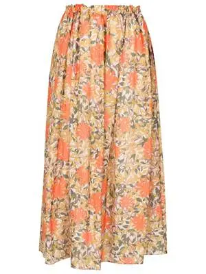CLUBE BOSSA Pavlova Floral-print Skirt