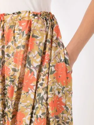 CLUBE BOSSA Pavlova Floral-print Skirt