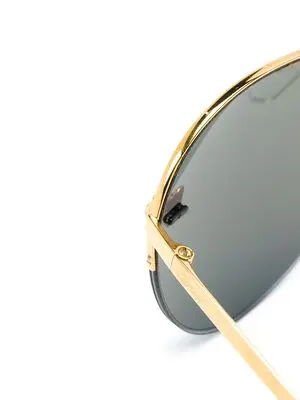 Cartier Tiger Pilot-frame Sunglasses