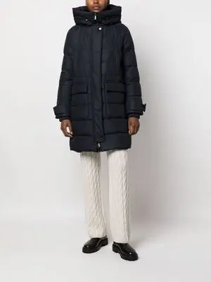 MOORER Christine Single-breasted Padded Coat