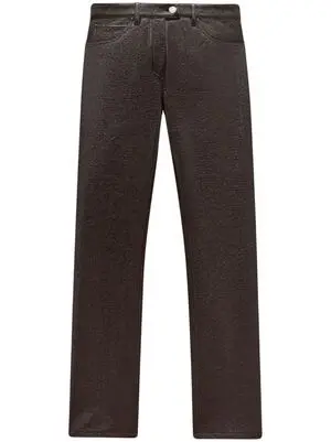 COURREGES Reedition Five-pocket Trousers - Brown