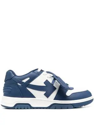 Off-White Out Of Office" Leather Sneakers - Blue