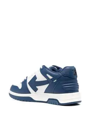 Off-White Out Of Office" Leather Sneakers - Blue