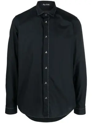 Philipp Plein Contrast Stitch Shirt