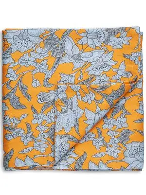 La DoubleJ Lilium Zafferano-print Tablecloth - Yellow